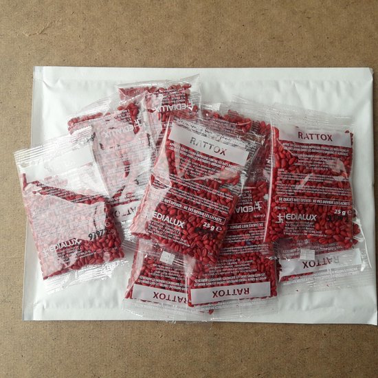 rattenvergif, rattengif rattox 250 gram | bol