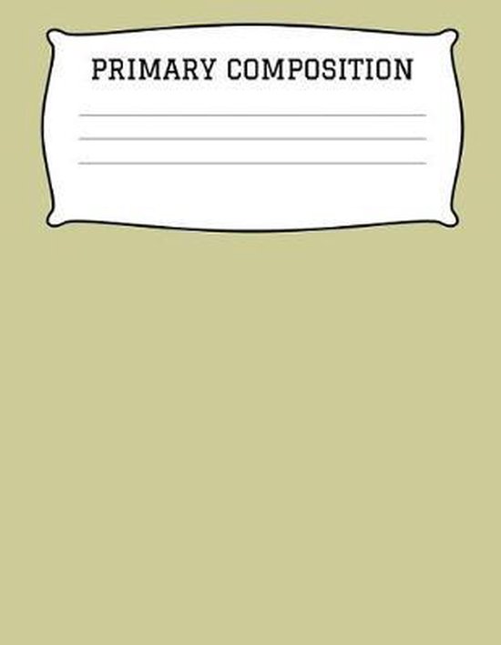Primary Composition, Trendy School Notebooks | 9781074330552 | Boeken ...