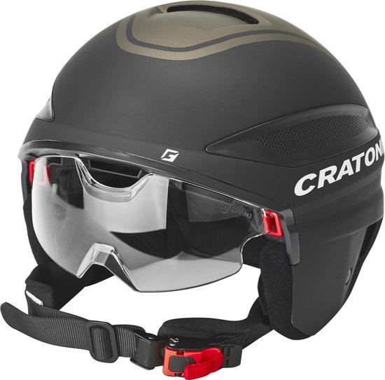 Cratoni Vigor Fietshelm - Maat M - (57-57cm) - Zwart | bol