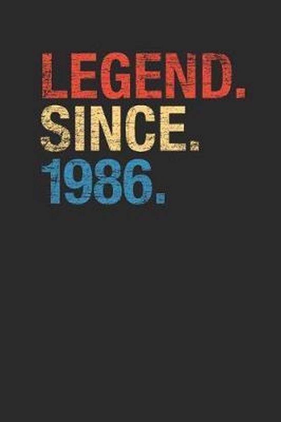 Legend Since 1986, Legend Publishing | 9781092187848 | Boeken | bol.com