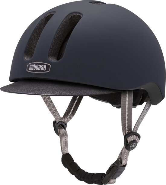 Nutcase Metroride Fietshelm, black tie matte Hoofdomtrek L-XL | 59-62cm ...