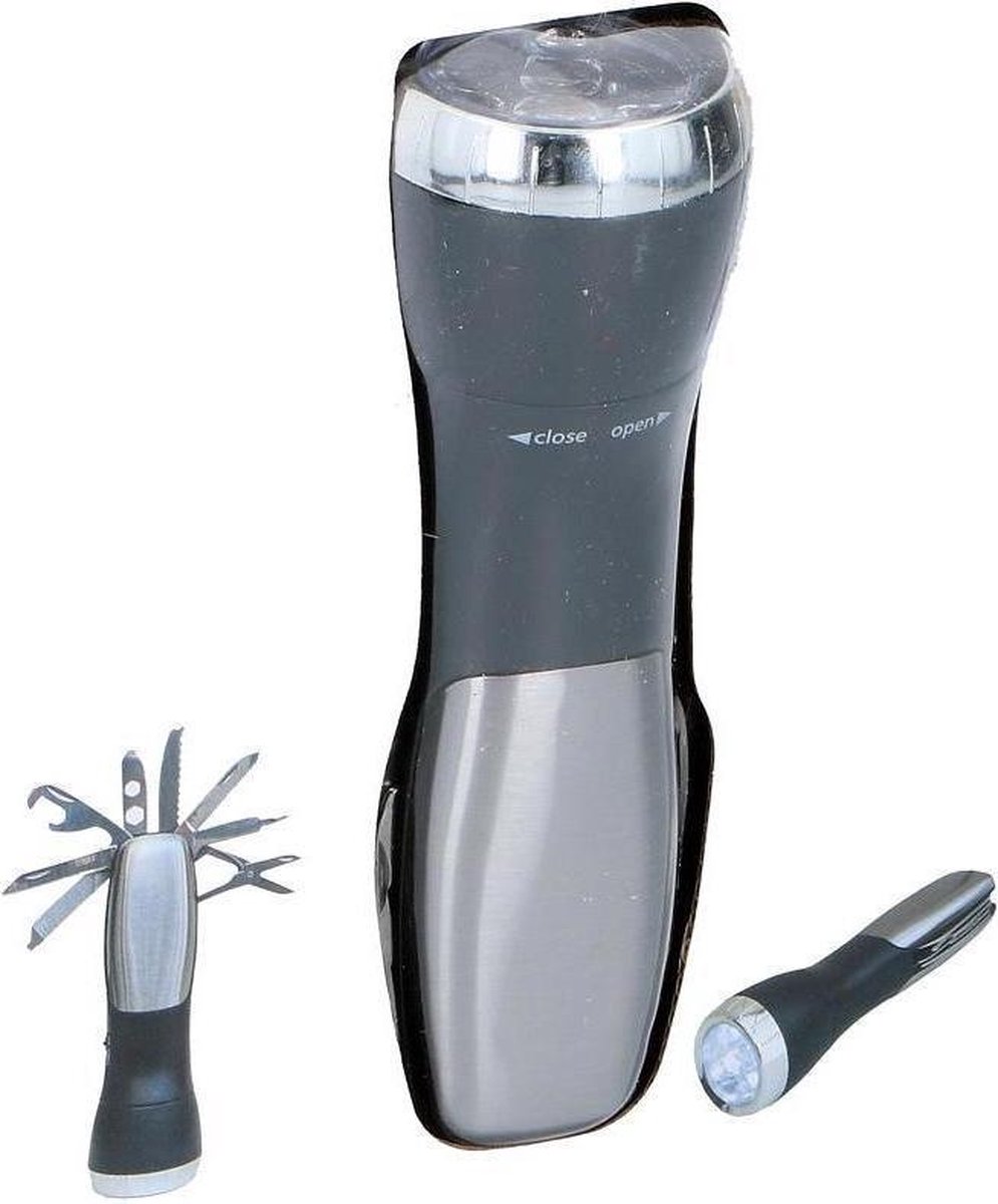 Multitool met LED zaklamp | bol