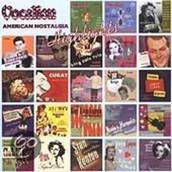 American Nostalgia High Light, various artists | CD (album) | Muziek | bol