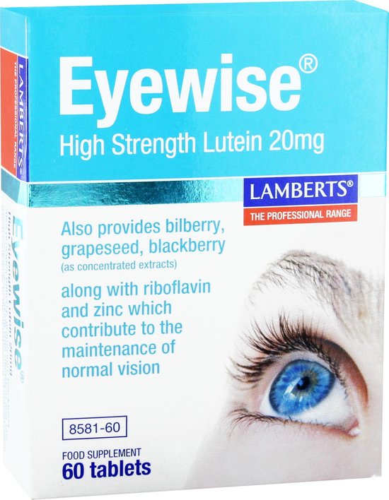 Lamberts Eyewise 60 tabletten | bol