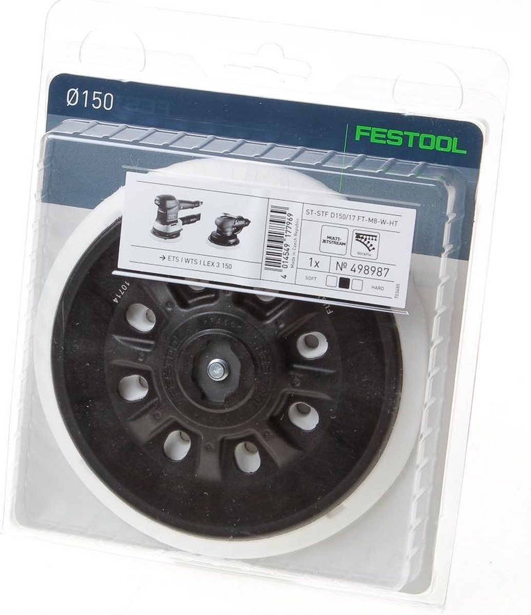 Festool 202458 Steunschijf FUSION-TEC ST-STF D150/MJ2-M8-W-HT | bol.com