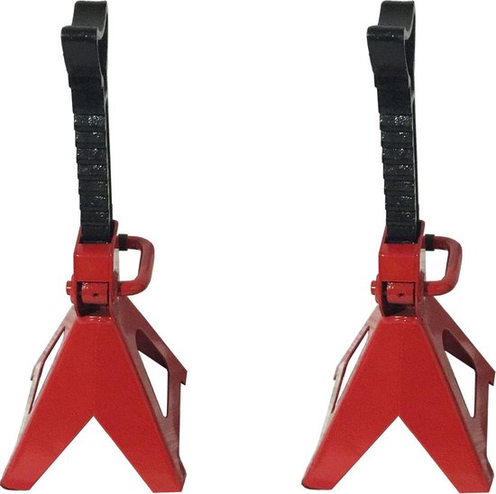 Paar assteunen as steun assteunset parkeerstandaard - jack stand - 3 ...