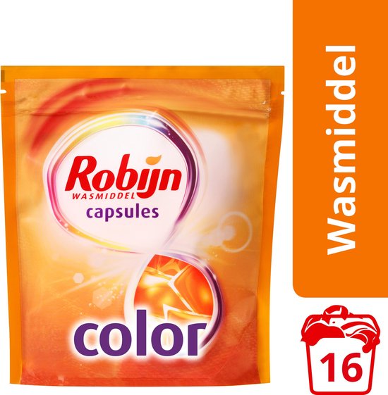 Robijn Color - 16 Capsules - Wasmiddel | bol.com