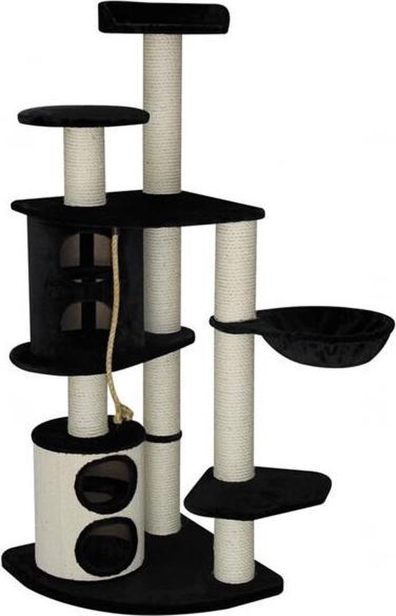 Topmast Krabpaal Klimpaal Heavy Infinity De Luxe Zwart Grote