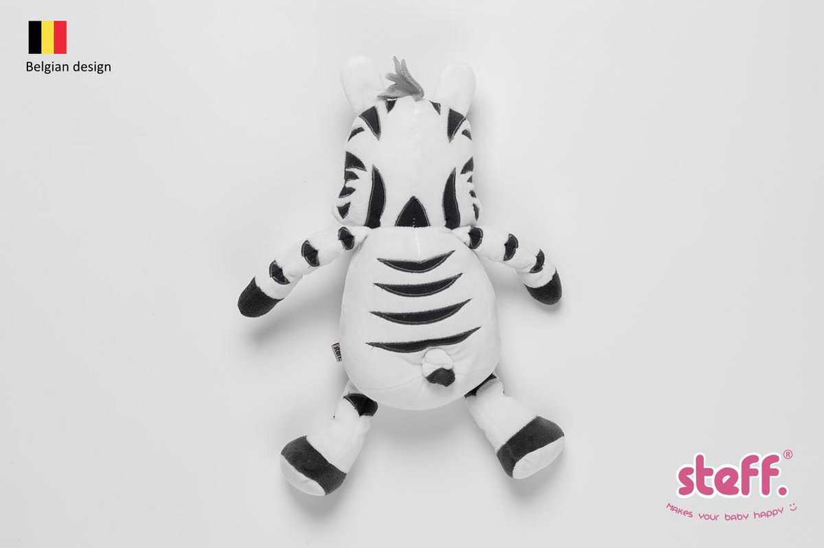 Zebra knuffel met muziek 15 cm | bol.com