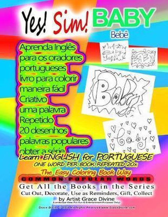 Yes! Sim! BABY Bebe Aprenda Ingles para os oradores portugueses livro ...