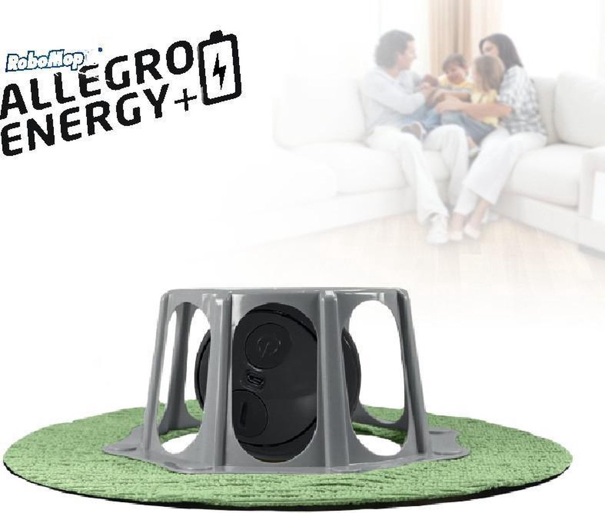 Robomop Allegro Energy+ Robotstofzuiger - Sweeper - Vloerstoffer | bol.com