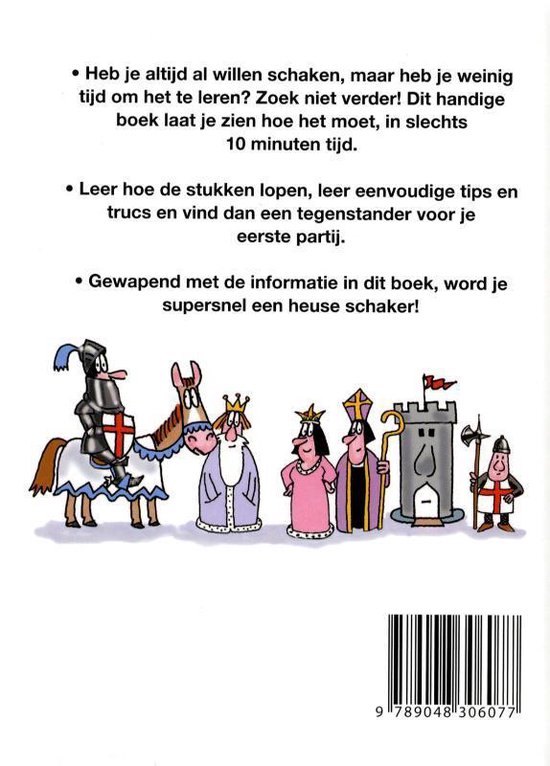 Leer schaken in 10 minuten, Brian Byfield | 9789048306077 | Boeken | bol