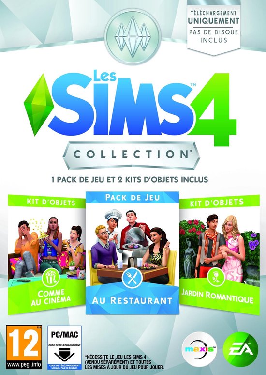 Les Sims 4: Bundle Pack 5 (French) (Code in a Box) PC / MAC | Games | bol