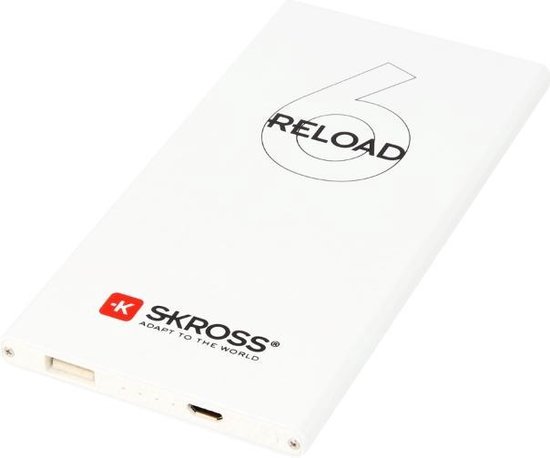 Skross Reload 6 Power Bank 6000mAh | bol