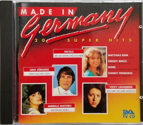 Made In Germany - 20 Super Hits, various artists | Muziek | bol