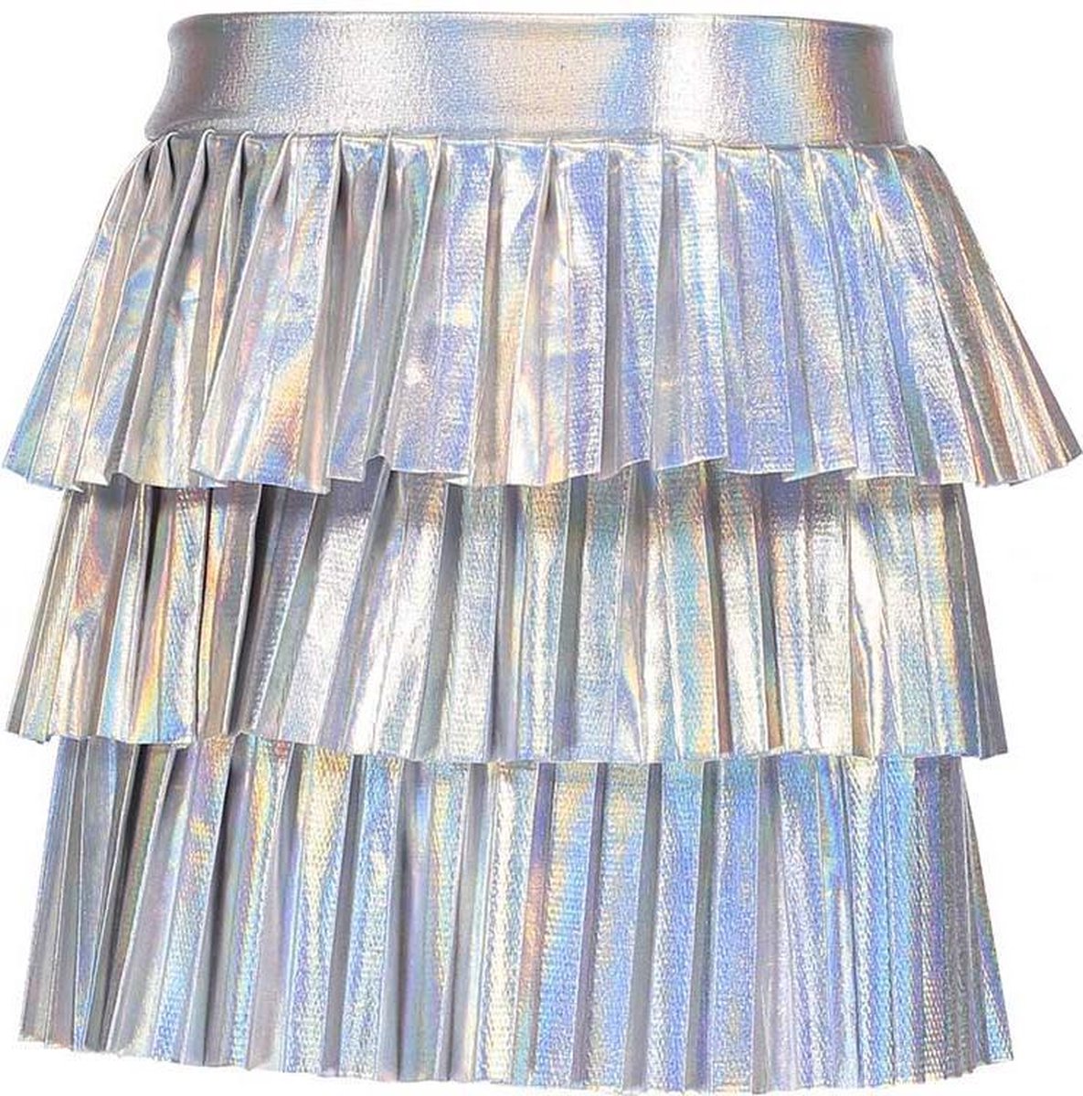 B.NOSY metallic rok zilver | bol.com