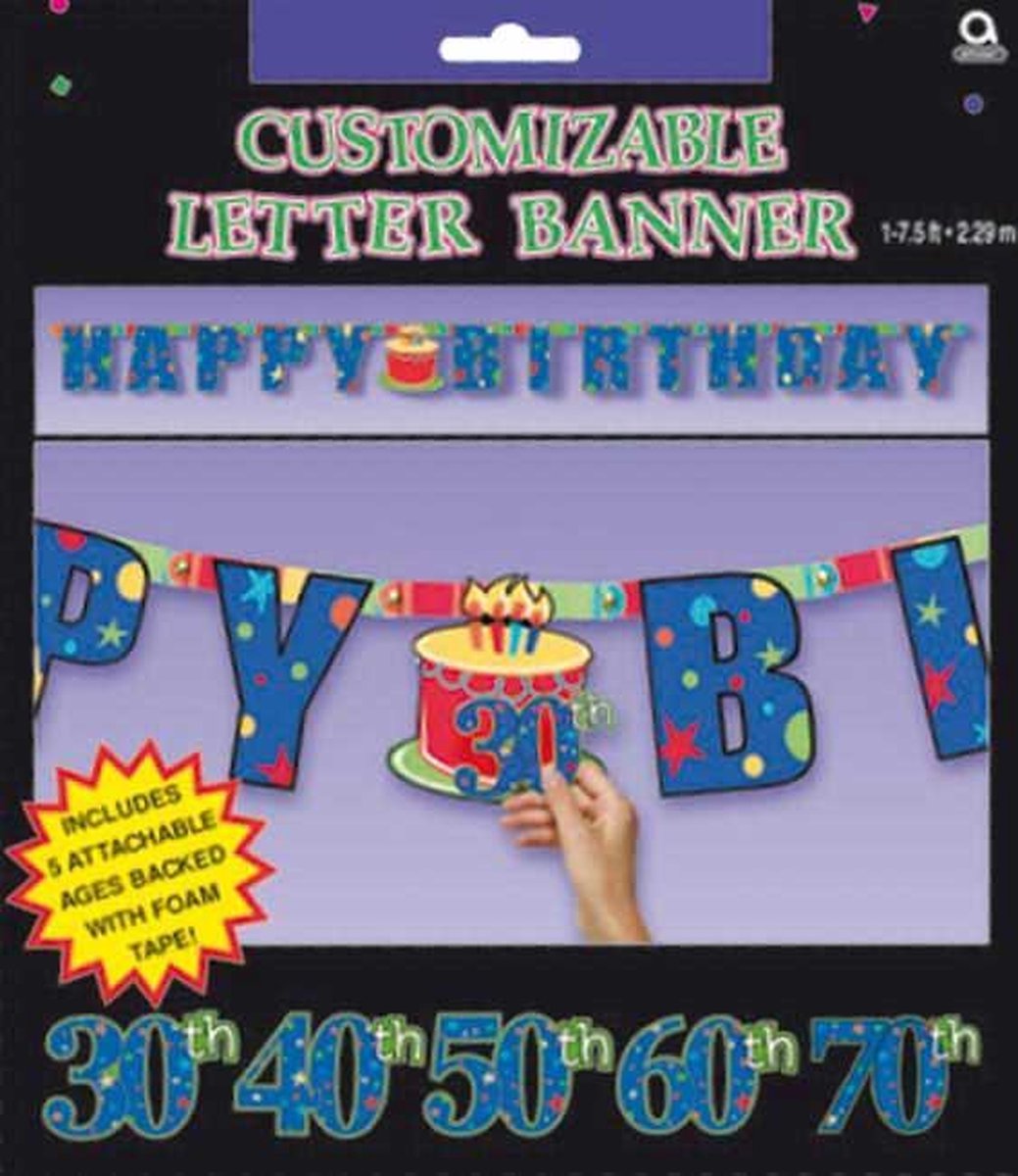 Happy Birthday Banner | bol