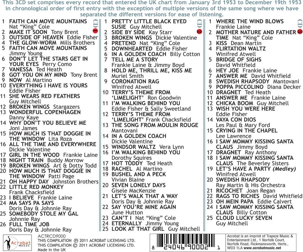 British Hit Parade 1953, V/a | CD (album) | Muziek | bol.com