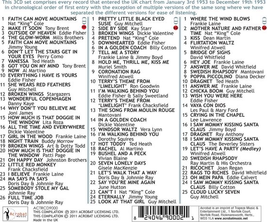 British Hit Parade 1953, V/a | Muziek | bol