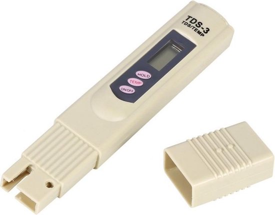 Amicas Digitale TDS Meter - Voor vloeistoffen & temperatuur - TDS-3 | bol
