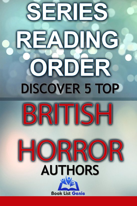 Book List Genie - Top Authors 1 - 5 Top British Horror Authors (ebook ...
