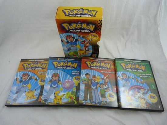 Pokemon Advanced - DVD box deel 1 t&m 4 (Dvd) | Dvd's | bol