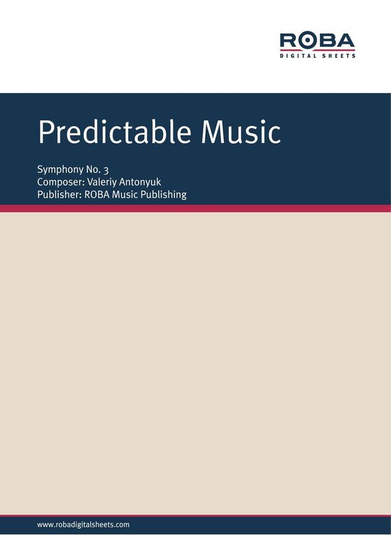 Predictable Music (ebook), Valeriy Antonyuk | 9783737801867 | Boeken ...