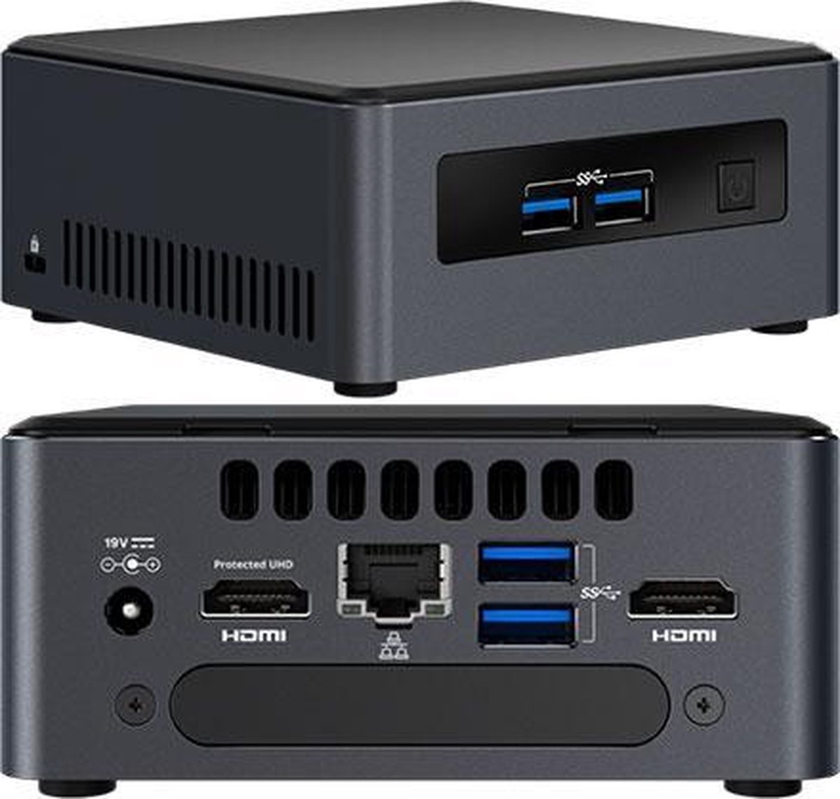 Intel NUC Compleet PC | Intel Core i7 / 8650U | 8 GB DDR4 | 120 GB SSD ...