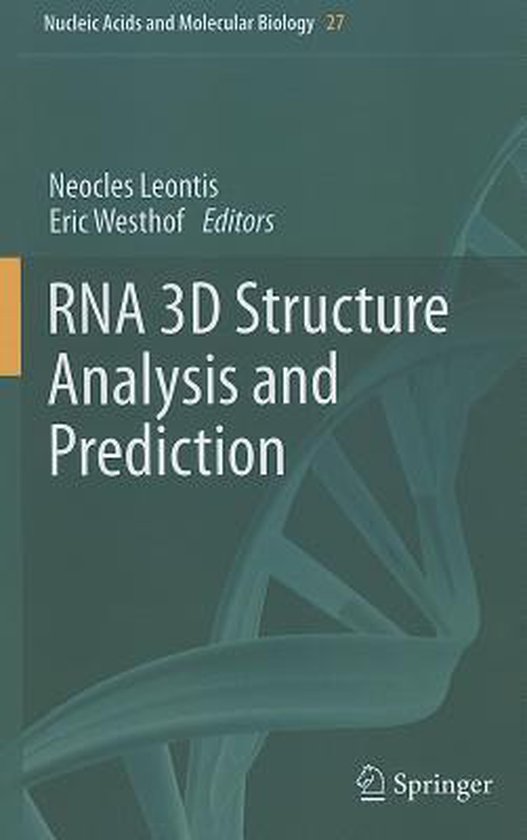 Rna 3d Structure Analysis And Prediction 9783642257391 Boeken