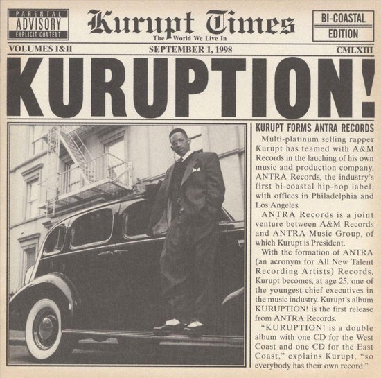 Kuruption!, Kurupt | CD (album) | Muziek | bol.com