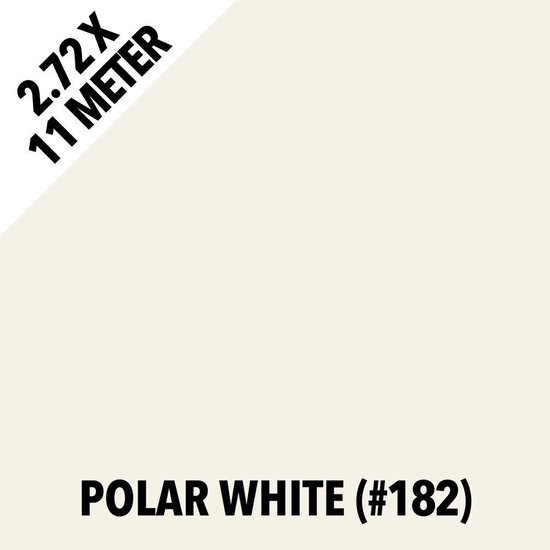 Colorama 2.72x11m Polar White | bol