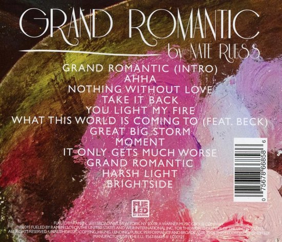 Nate Ruess - Grand Romantic (Jewelcase), Ruess,nate | Muziek | bol