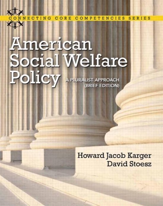 American Social Welfare Policy | bol.com