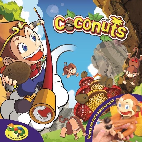 Jumping Turtle Games Coconuts Spel om fijne motoriek te oefenen | Games ...