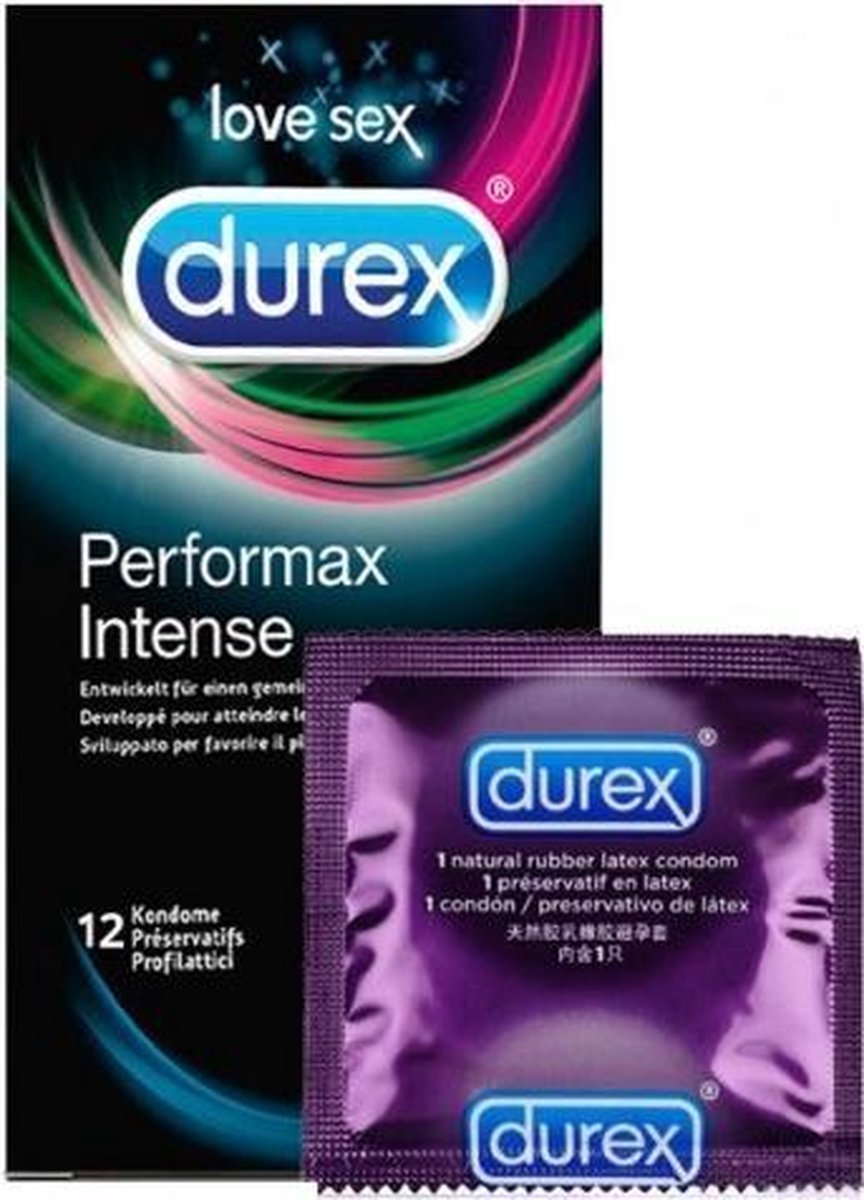 Durex Performax Intense - 10 stuks - Condooms | bol.com