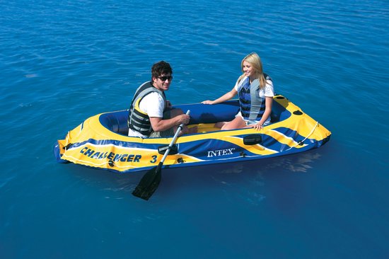 Intex Challenger 3 - Opblaasboot - 3-Persoons | bol.com