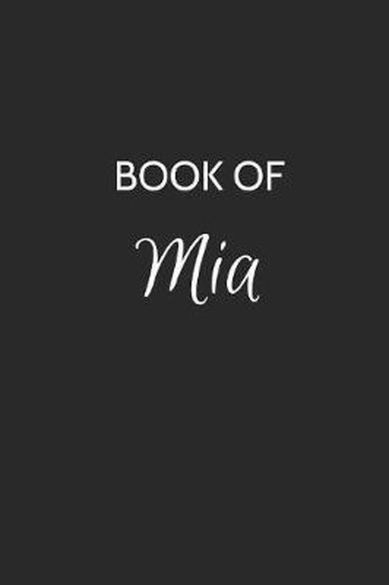 Book of Mia, Rachel Green Publications | 9781079042047 | Boeken | bol.com