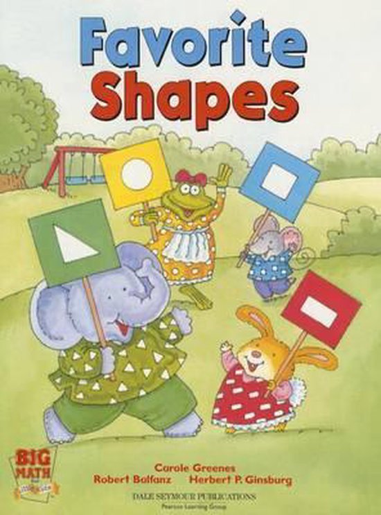 Big Math for Little Kids Kindergarten Classbook Book 2 Favorite Shapes ...