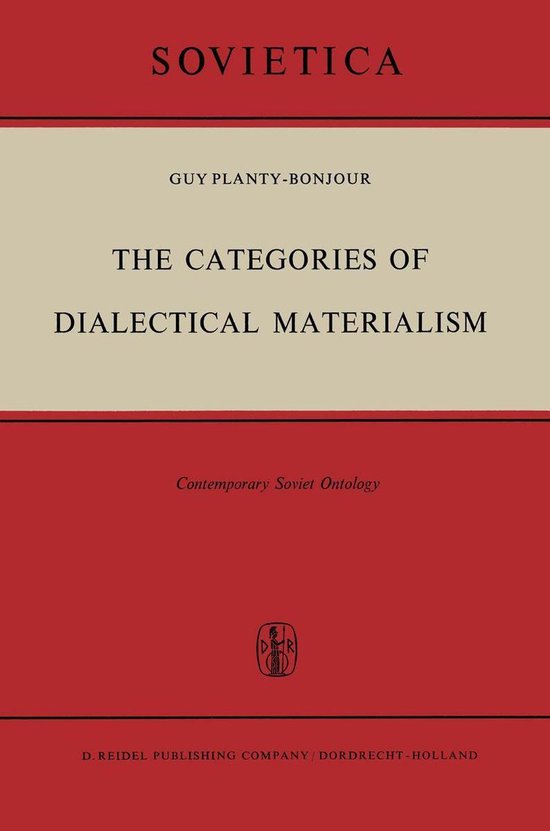 Sovietica 24 - The Categories of Dialectical Materialism (ebook), T.J ...