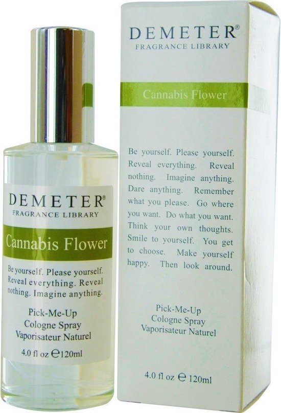 Library of fragrance cannabis flower - 120 ml - eau de cologne | bol.com