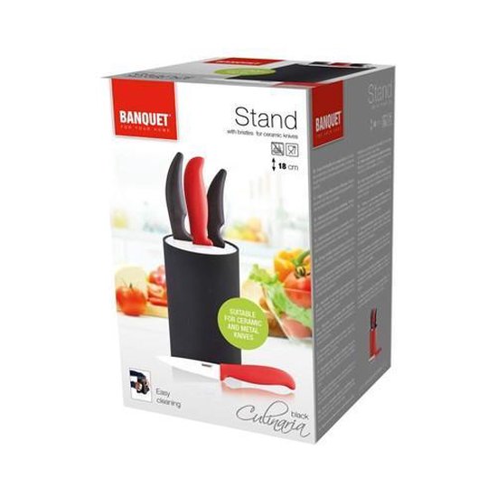 Banquet Messenblok rond 18 cm zwart | bol.com