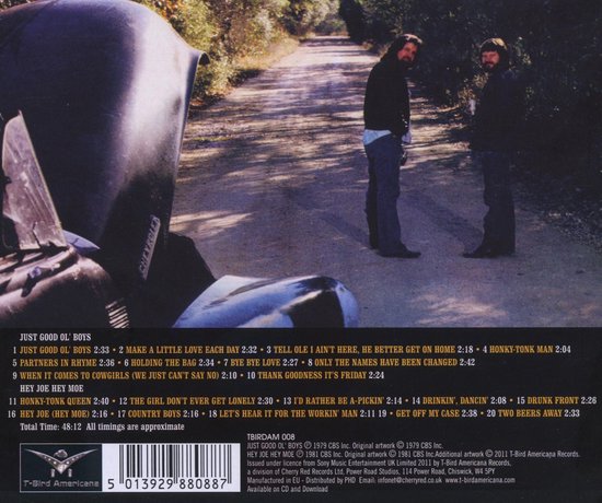 Just Good Ol Boys / Hey Joe! Hey Moe!, Moe & Joe Stampley Bandy | CD ...