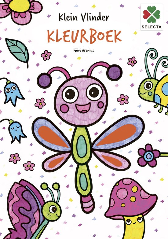 Klein Vlinder - Kleurboek | Games | bol.com