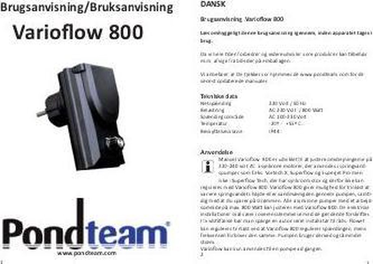 Vivaria VarioTronic dimmer 800 Watt | bol.com