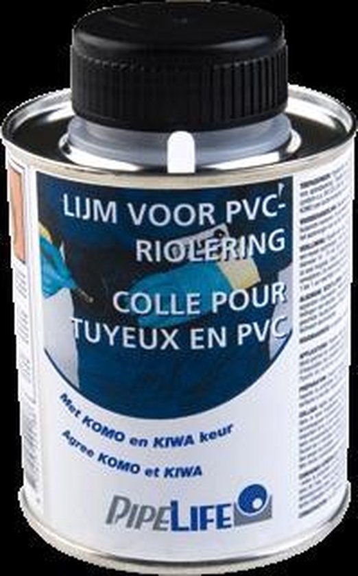 PIPELIFE LIJM TBV PVC 250 ML INCLUSIEF KWAST | bol