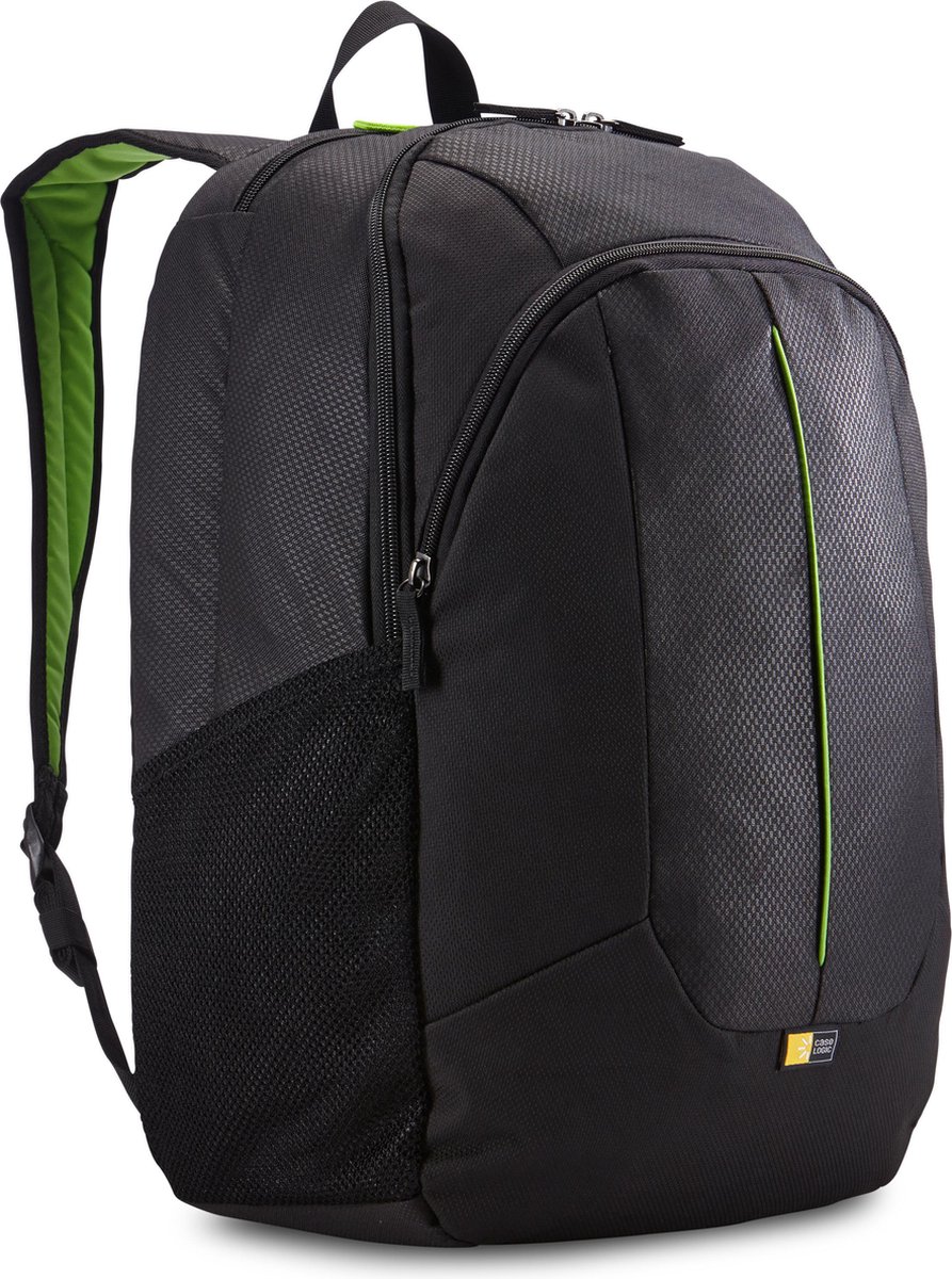 Case Logic Prevailer - Laptop Rugzak - 17.3 - Zwart/Groen | bol.com