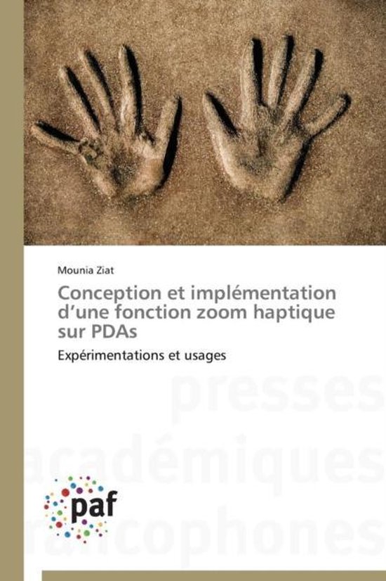 Conception Et Impl mentation D Une Fonction Zoom Haptique Sur PDAs, Ziat-M |... | bol.com