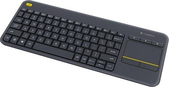 Logitech Wireless Touch Keyboard K400 Plus, Qwerty Pan Nordic Layout ...