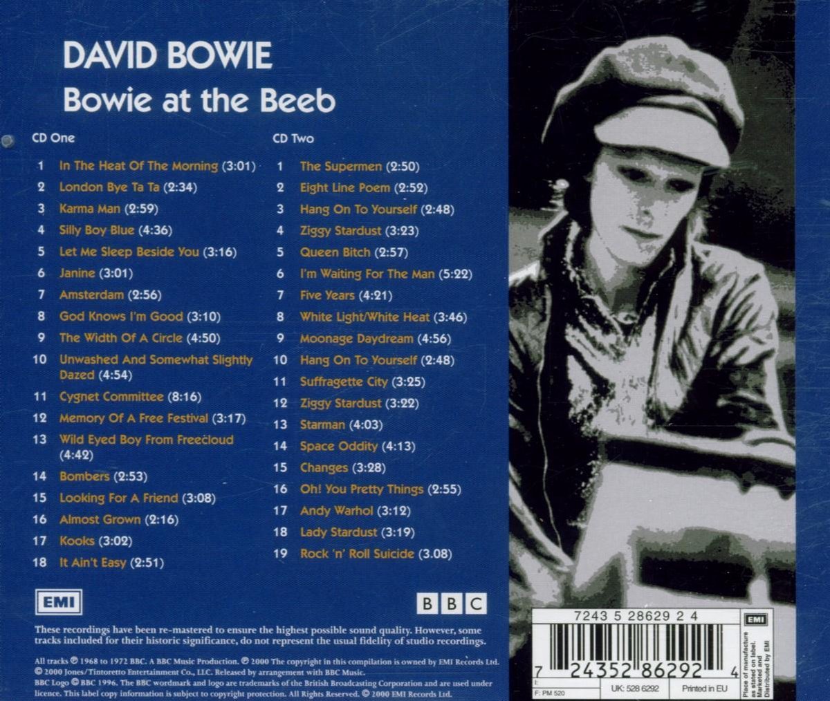 Bowie At The Beeb: The Best Of The BBC Radio Sessions 68-72, David ...
