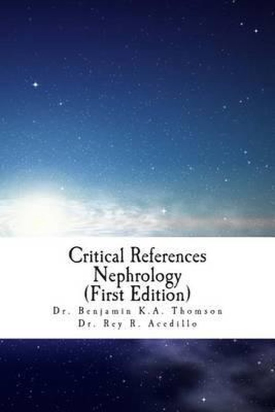Critical References Nephrology | 9781479175208 | Rey R Acedillo ...